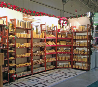 Candle Display Ideas for Your Craft Booth