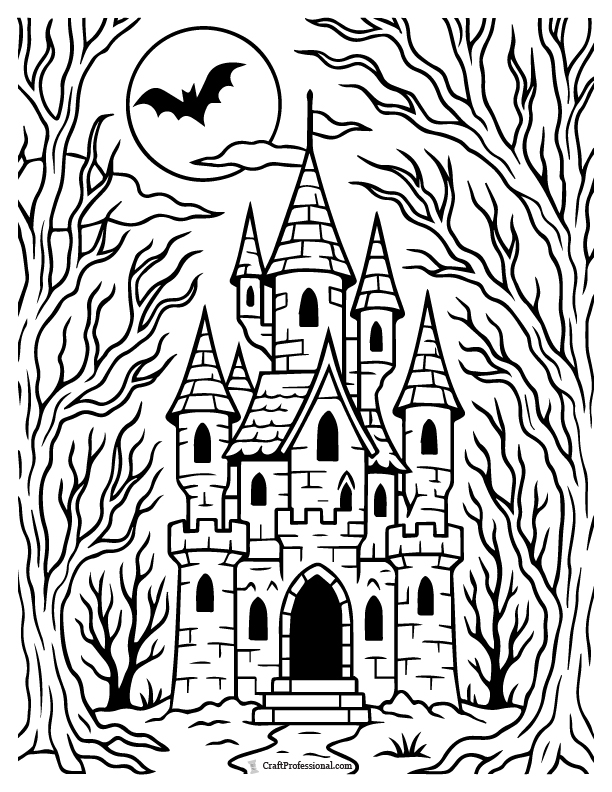 Free Halloween Coloring Pages - 70+ Printables for Kids & Adults