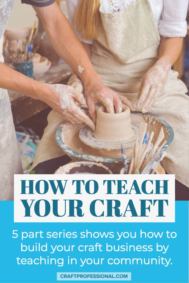 How to Teach a Craft