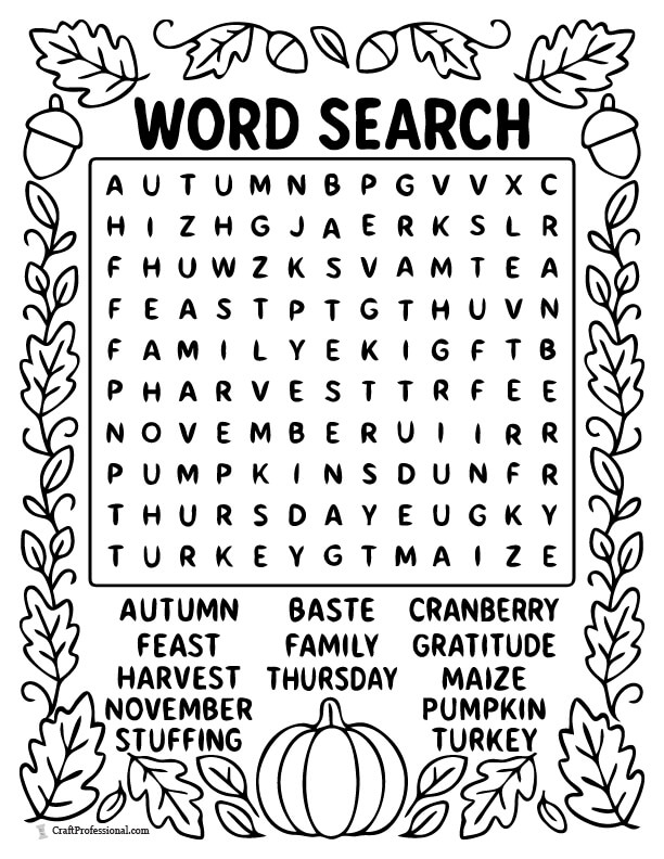 60+ Free Thanksgiving Coloring Pages - Printables for Kids & Adults