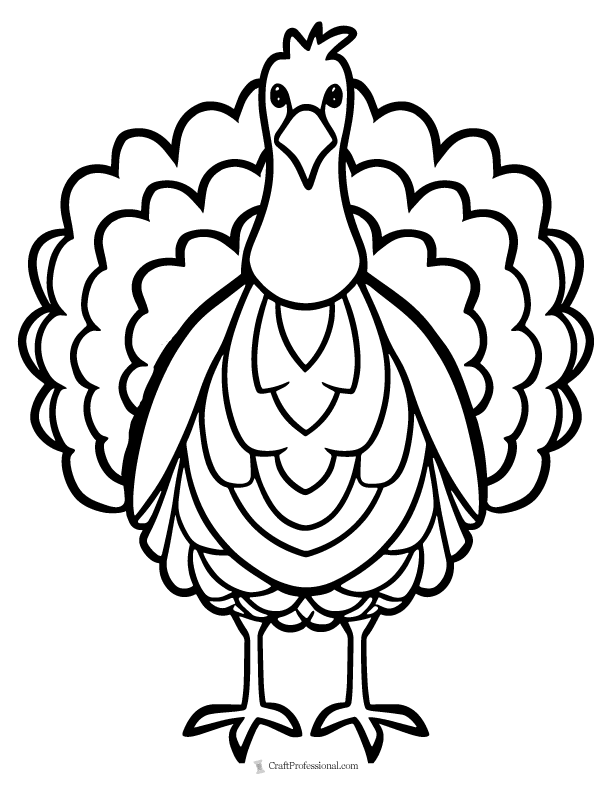 60+ Free Thanksgiving Coloring Pages - Printables for Kids & Adults